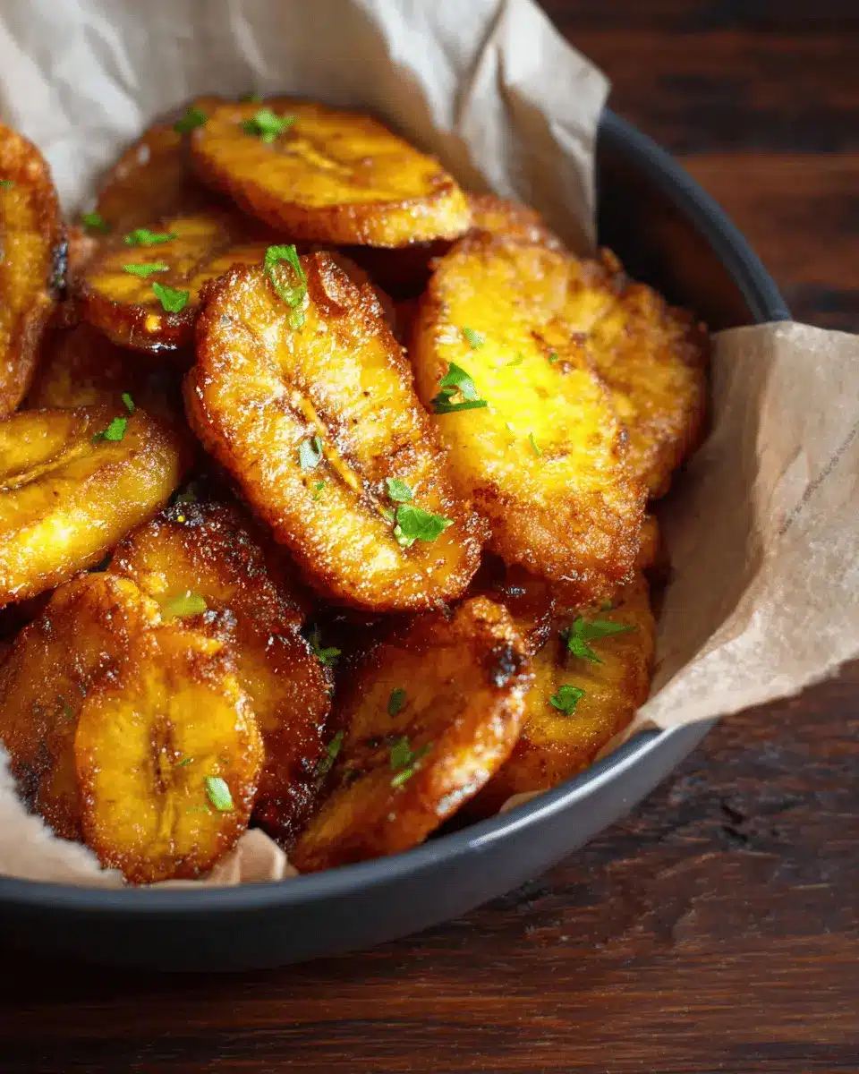 Crispy Fried Plantains Recipe - Mommy Easy Recipes