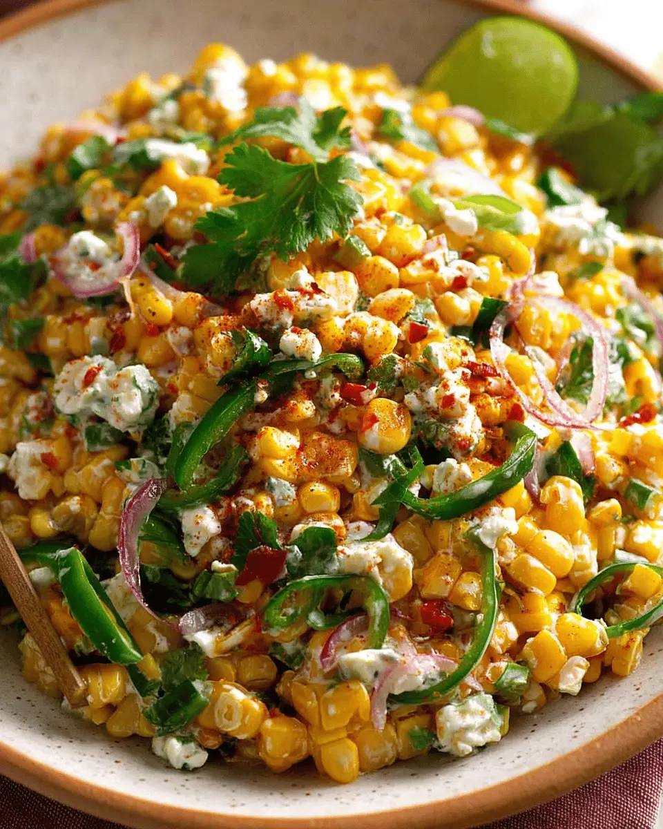 Mexican Corn Salad - Mommy Easy Recipes
